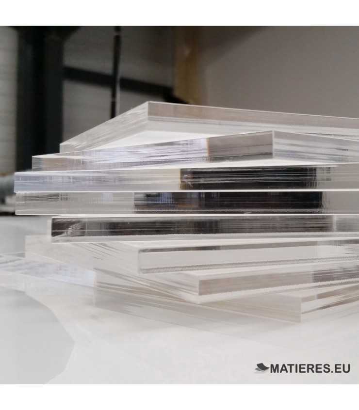 PMMA Extrudé transparent 3mm